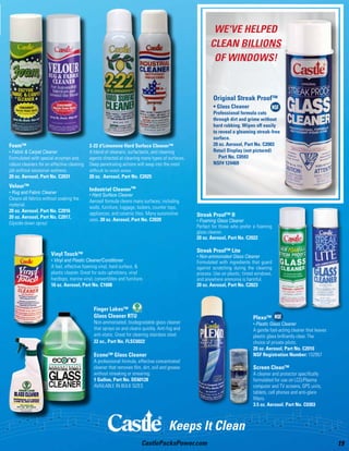 Finger Lakes Castle - Product Catalog | PDF