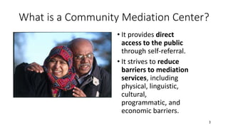 Community Mediation Center Knoxville | PPT