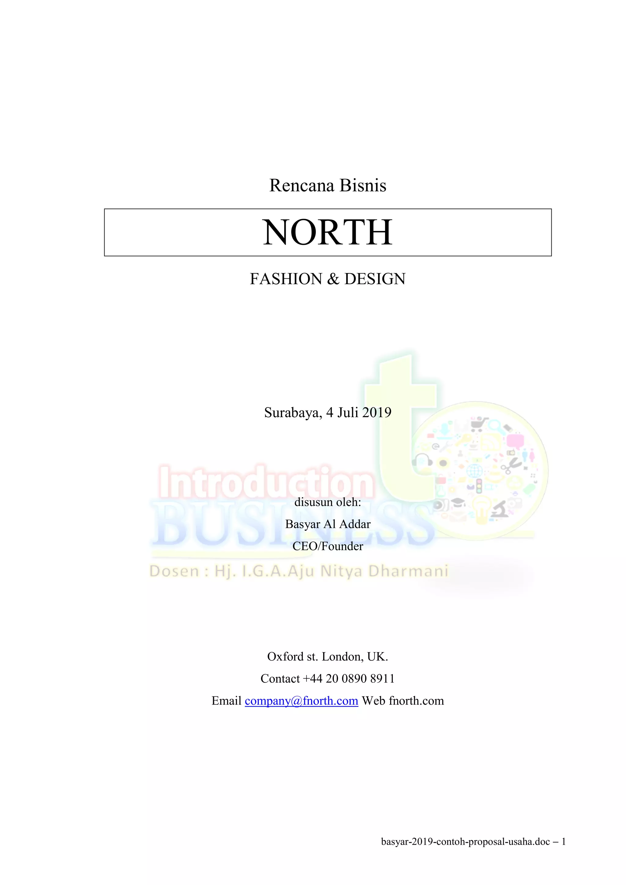 2019 contoh proposal usaha untuk pinjaman modal | PDF