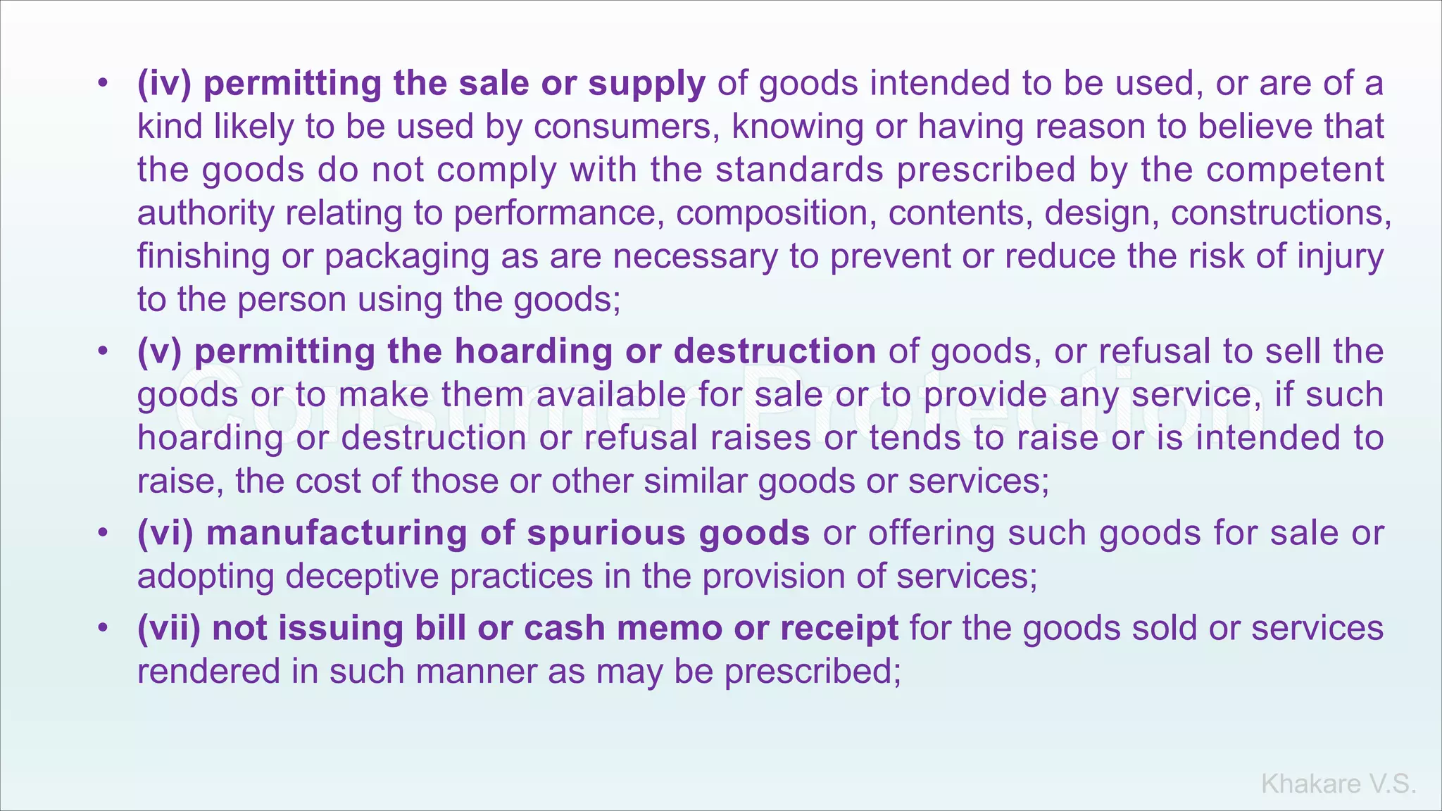 Consumer Protection Act 2019 | PDF