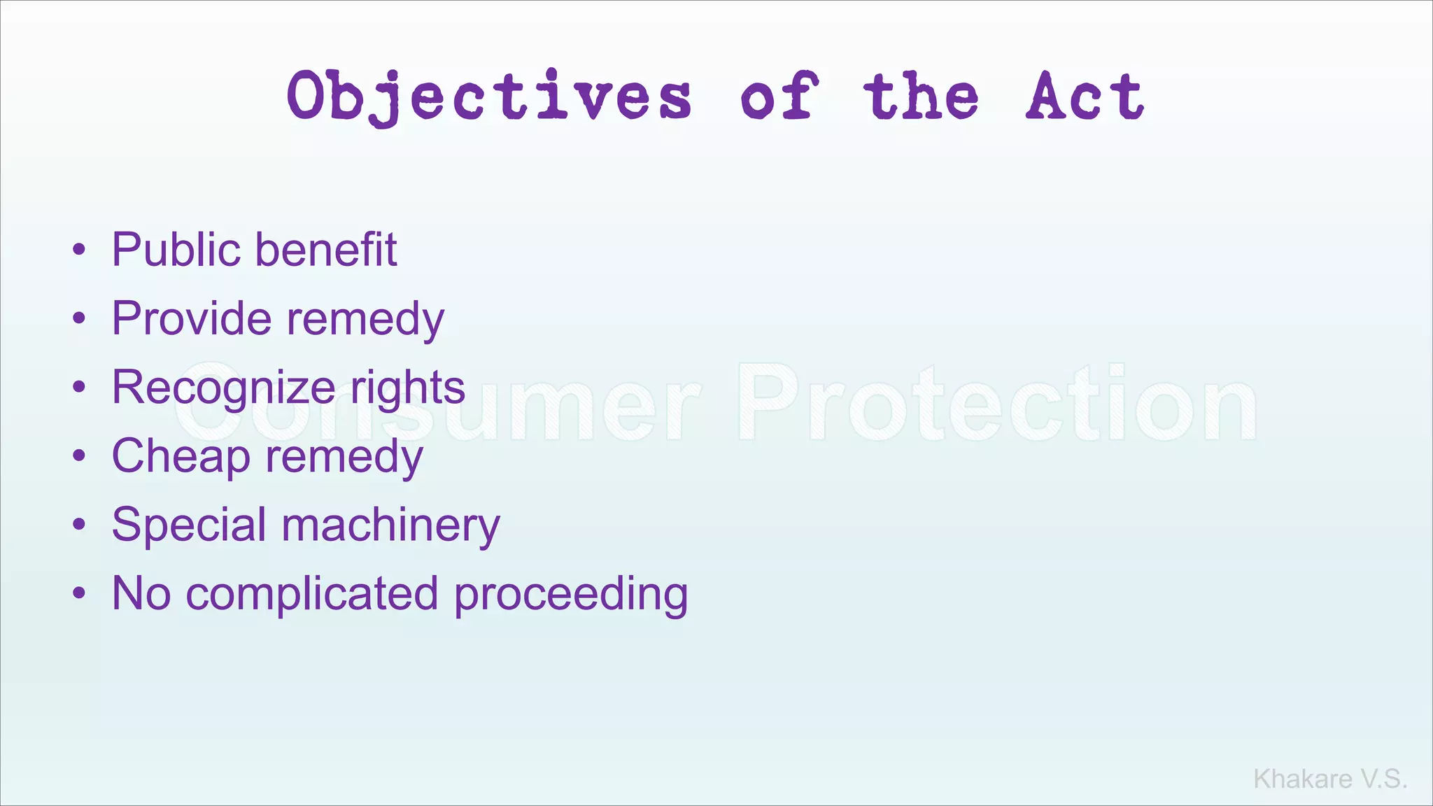 Consumer Protection Act 2019 | PDF