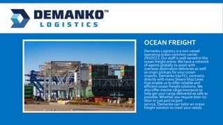DEMANKO LOGISTICS OVERVIEW PRESENTATION | PPTX