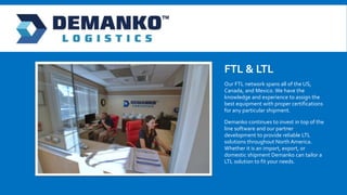 DEMANKO LOGISTICS OVERVIEW PRESENTATION | PPTX