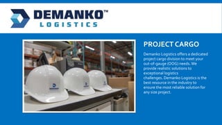 DEMANKO LOGISTICS OVERVIEW PRESENTATION | PPT