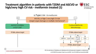 2019 ESC Guidelines on Diabetes and Cardiovascular Disease | PPTX
