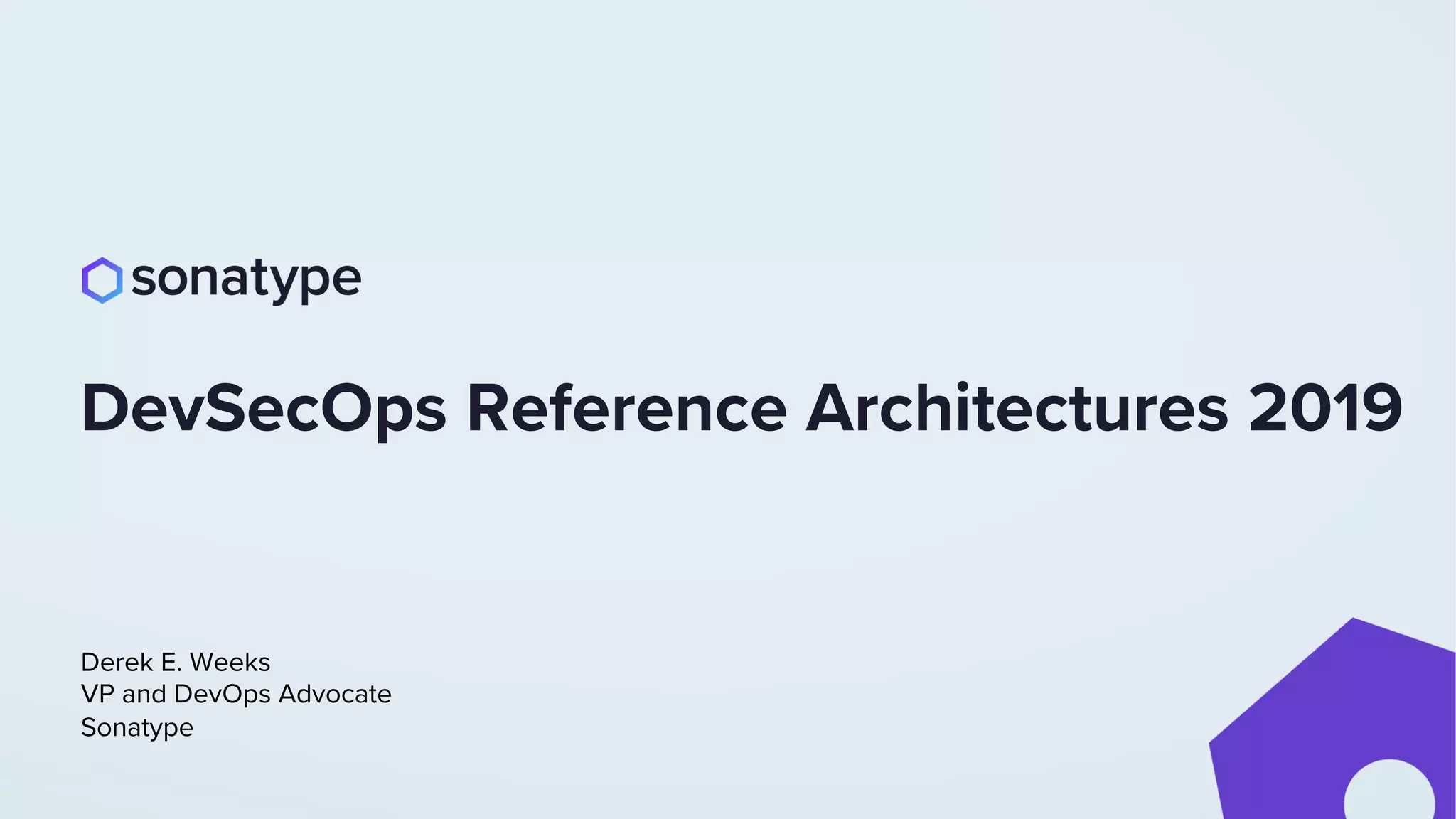 2019 DevSecOps Reference Architectures | PPT