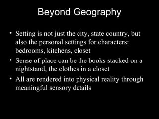 Fictional Places | PPT