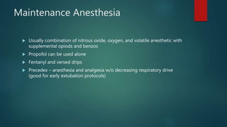 2019 fluids, electrolytes, and anesthesia | PPTX