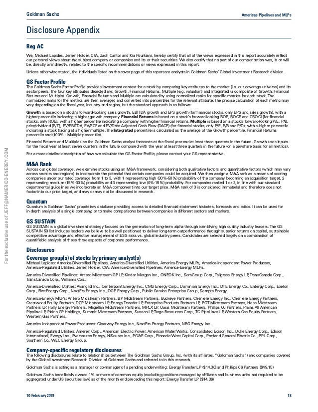 2019 Goldman Permian Basin (In)Balances – Supply Versus Pipeline ...