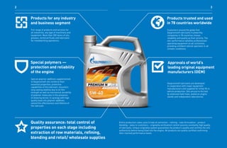 Gazpromneft Engine Lubricants | PDF
