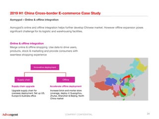 2019 H1 China Cross Border E-commerce Report | PPT