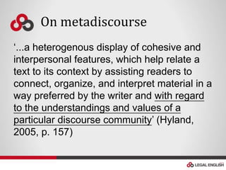 'Powerful' and 'powerless' language in oral advocacy at law school | PPT