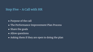 A Guide to Performance Improvement Plans | PDF