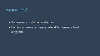A Guide to Performance Improvement Plans | PDF