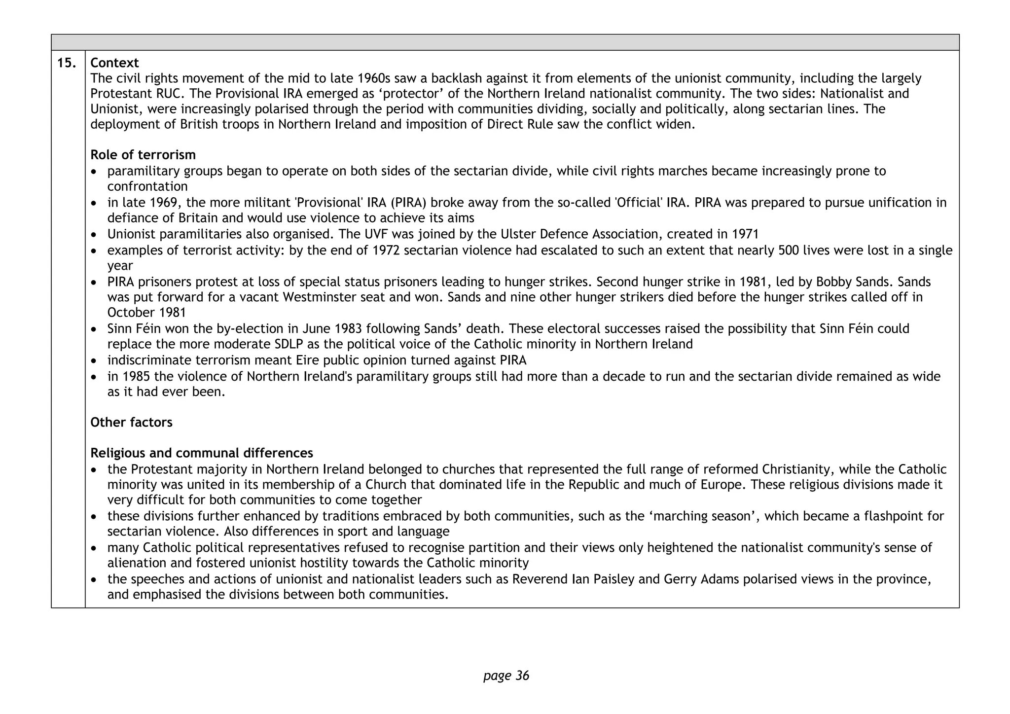 Higher History exam (paper 1 and paper 2) - 2019 (marking instructions ...