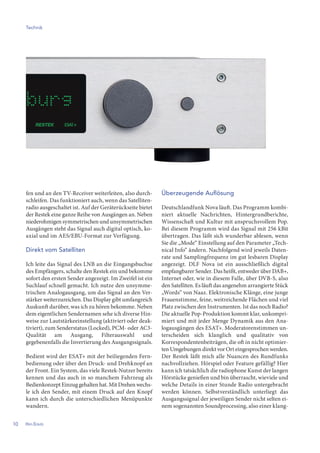 Testbericht Tuner RESTEK ESAT+ in HIFI STARS Juni 2019 | PDF