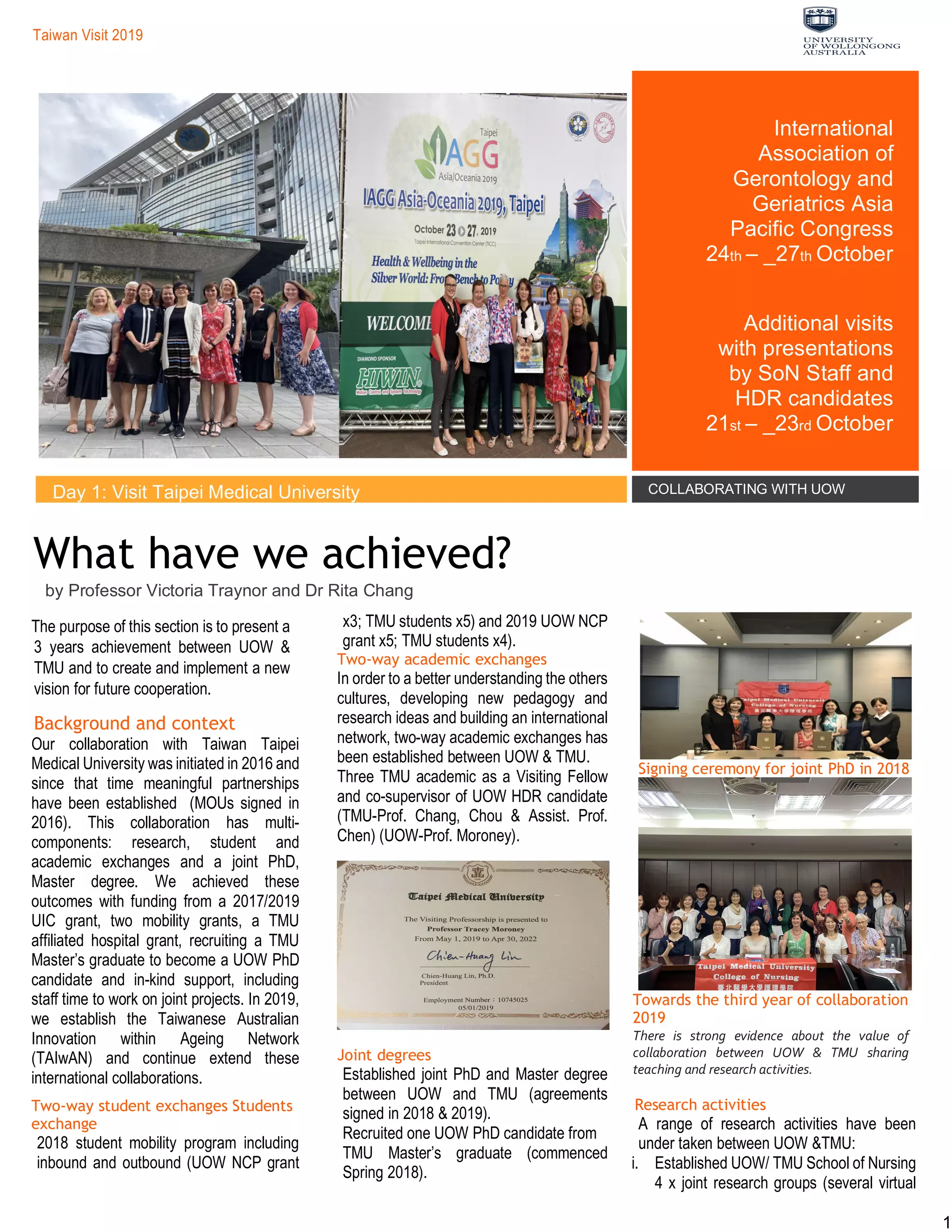 2019 IAGG and international activities report | PDF