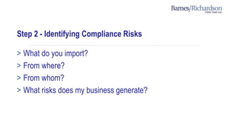 Importer Compliance Risk Assessment | PPTX