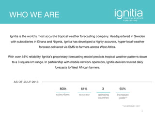 2019 Ignitia Company Profile | PDF