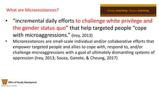 2019 Implicit Bias Microaggressions and Ally Development Konate ...