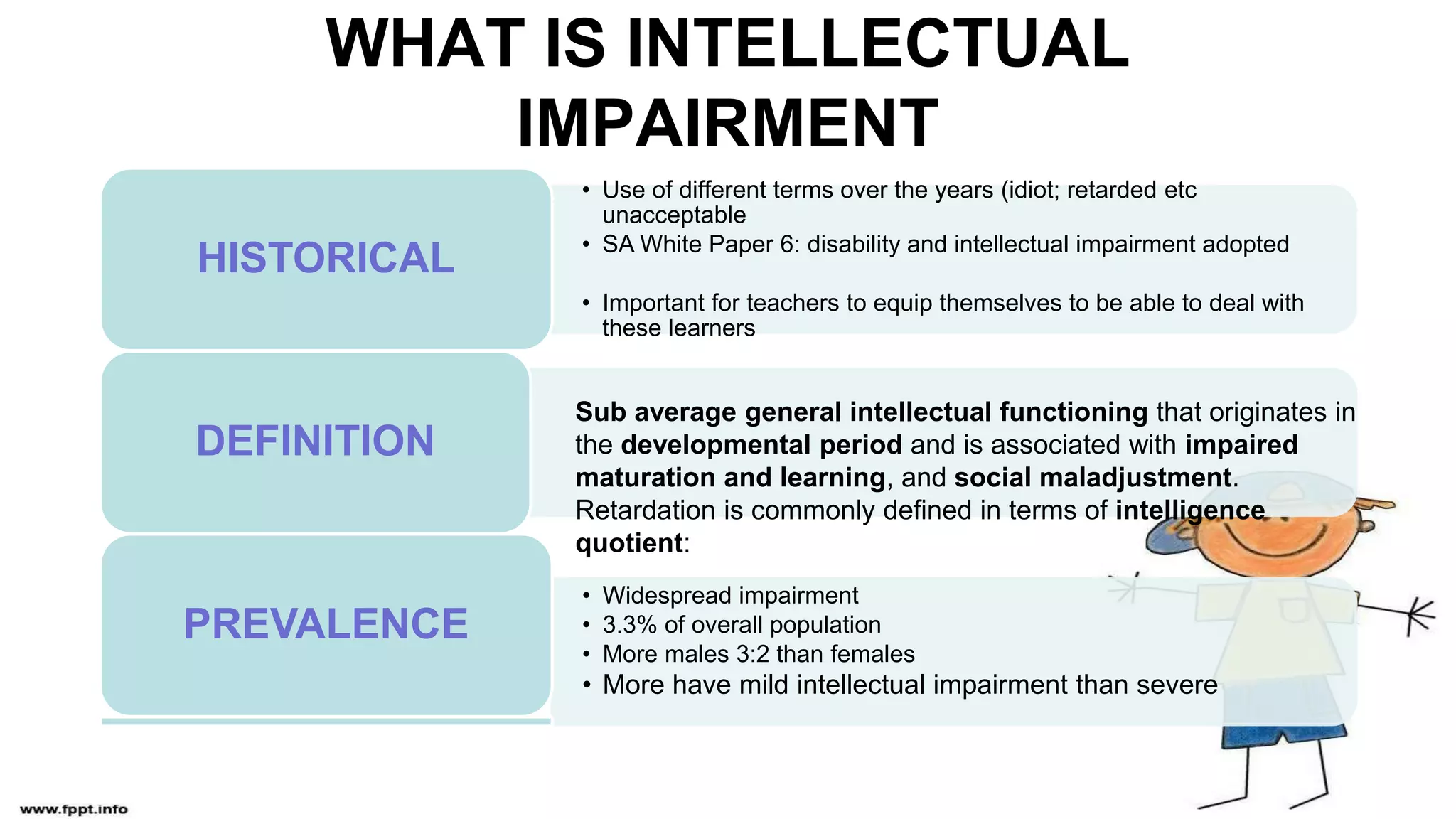 2019 intrinsic barriers intellectual impairments | PPTX