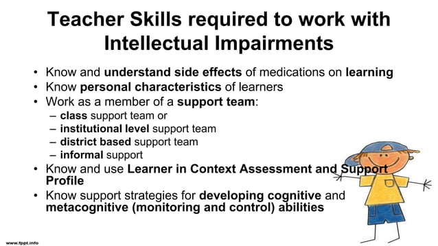 2019 intrinsic barriers intellectual impairments | PPTX