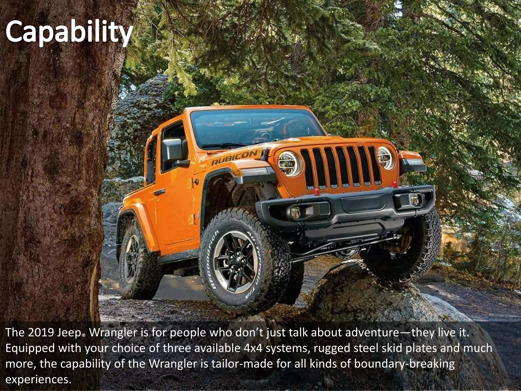 All New 2019 Jeep Wrangler Specially Built for Fearless Drive - Cecil Motors | PPT