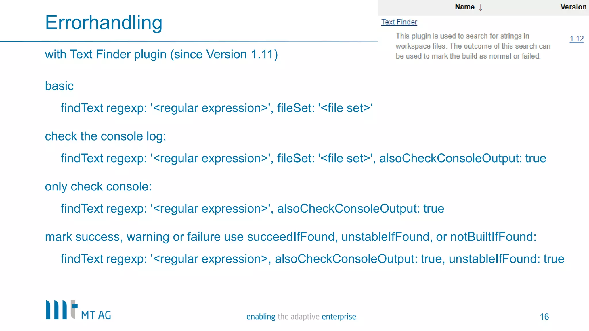 Jenkins Pipelines Advanced | PPT