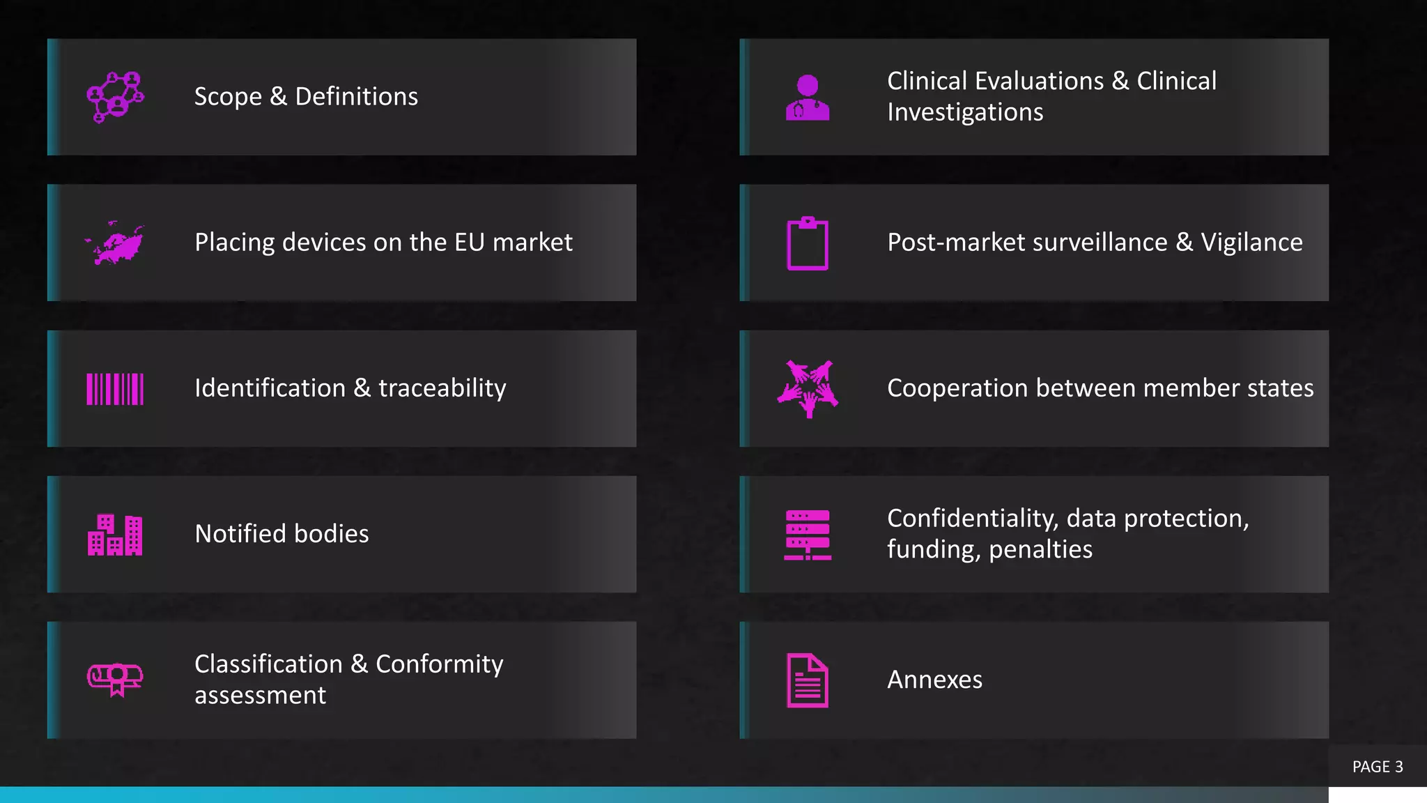 Medical Devices Regulation (MDR) 2017/745 - Part I Purpose, Scope, Definitions | PPTX