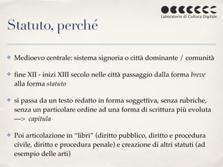 “Chi è il forest(ier)o?” Levanto e Monterosso negli statuti medievali | PDF