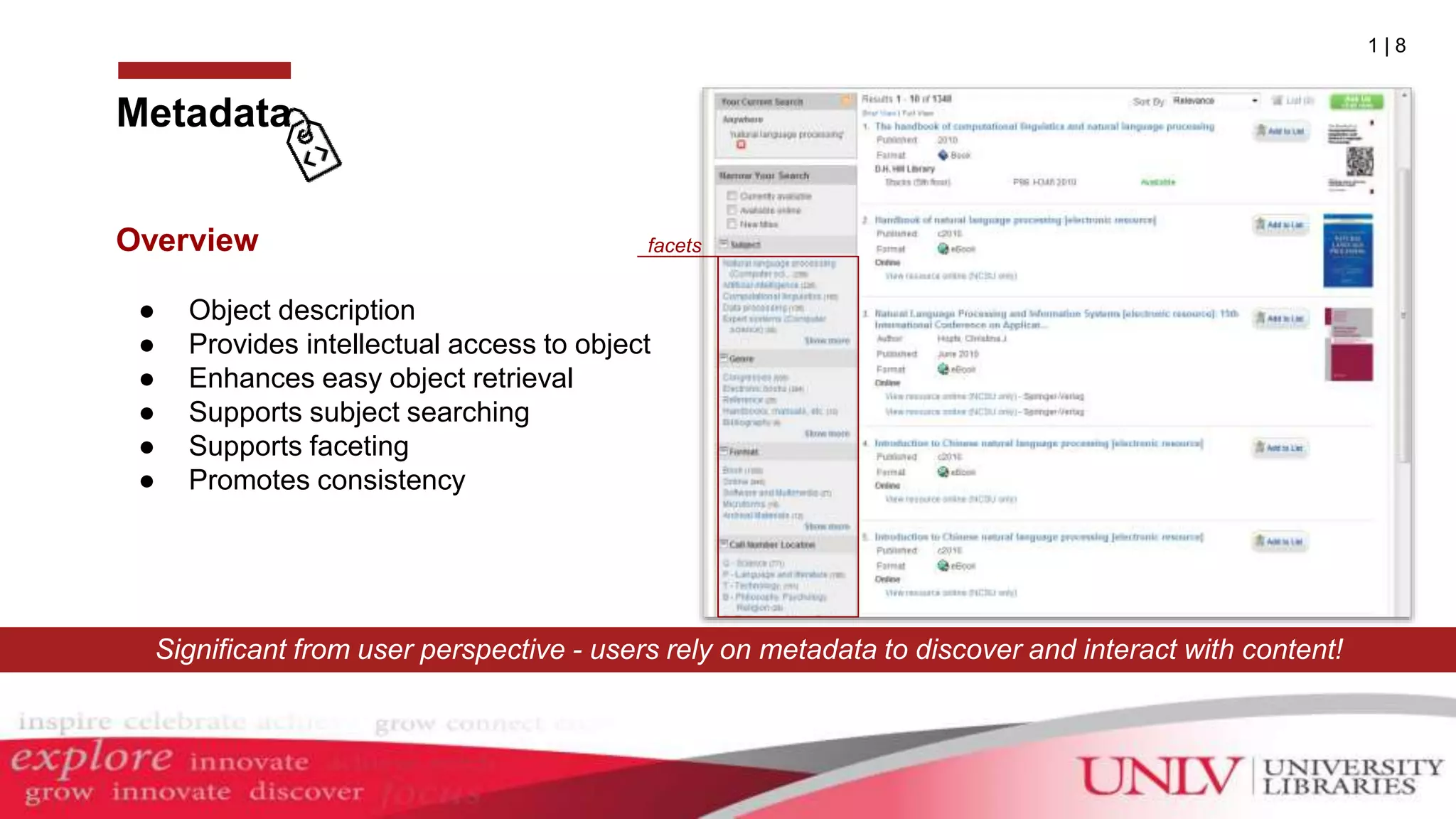 Metadata: An Overview for Digital Collections | PPT