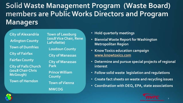 The Northern Virginia Waste Management Board | PPT