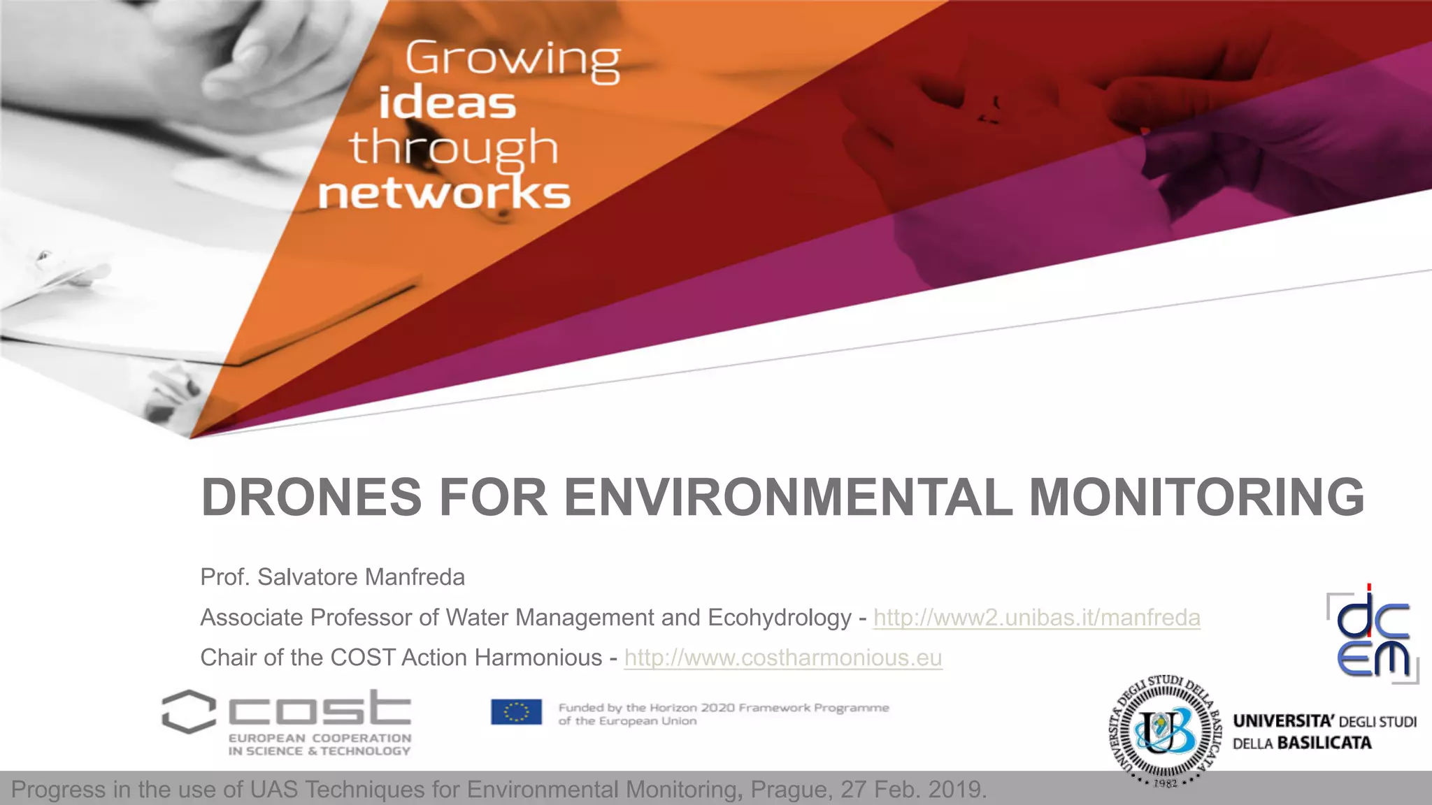 DRONES FOR ENVIRONMENTAL MONITORING | PDF