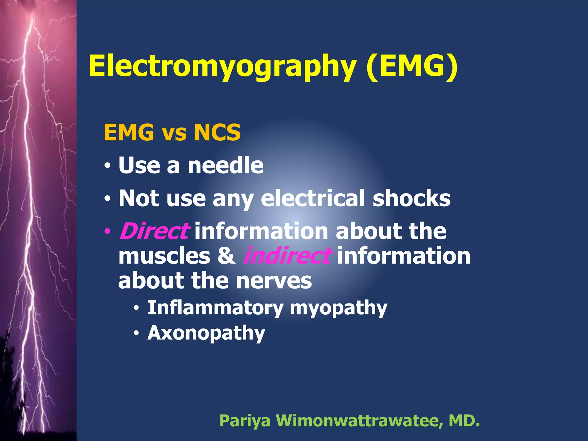 Electrodiagnosis for medical student (2ed) | PPTX
