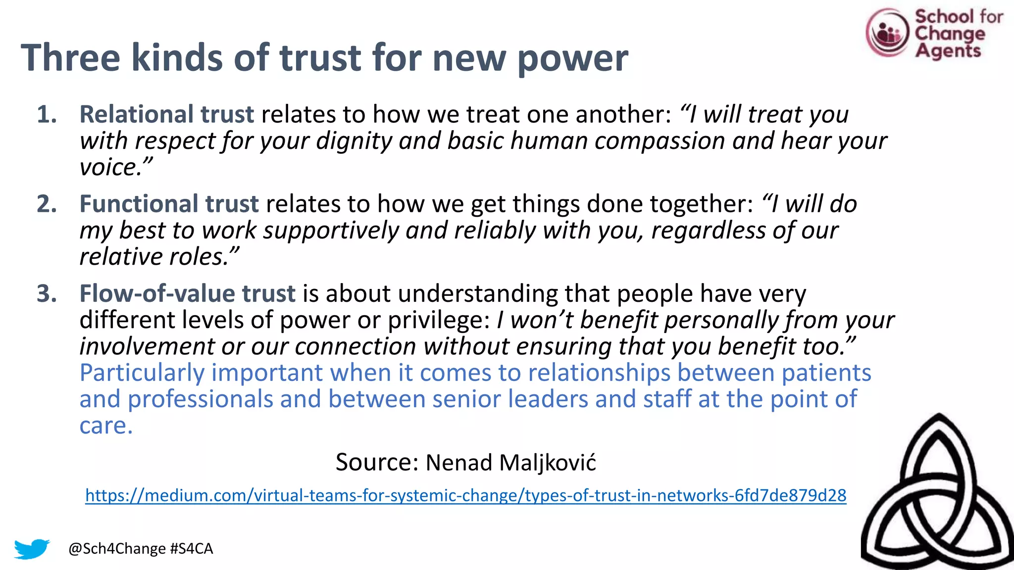 The School for Change Agents module 3: Power and Purpose | PPTX