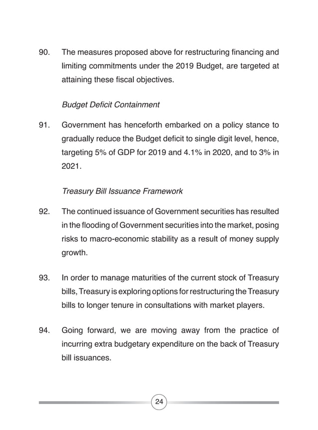 2019 National Budget Speech Zimbabwe | PDF | Business Accounting ...