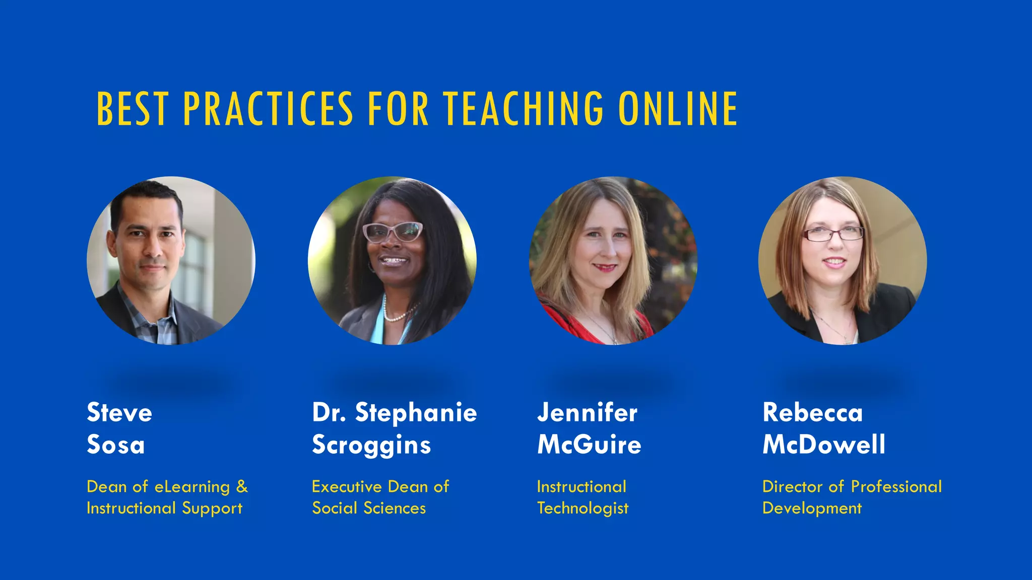 Launching Best Practices for Teaching Online | PDF