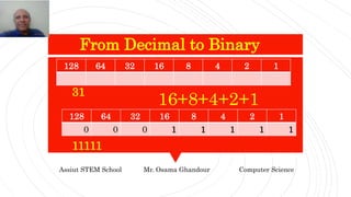 2019 numbering systems decimal binary octal hexadecimal | PPT