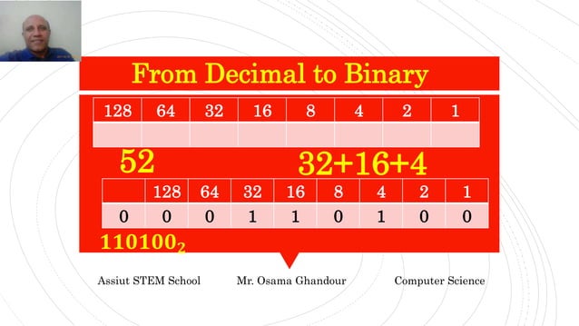 2019 numbering systems decimal binary octal hexadecimal | PPT