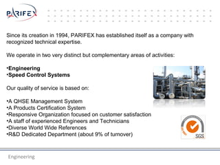 Engineering services : System integrator & automation solution | PPT