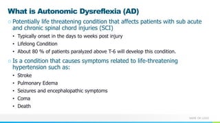 2019 autonomic dysreflexia | PPTX