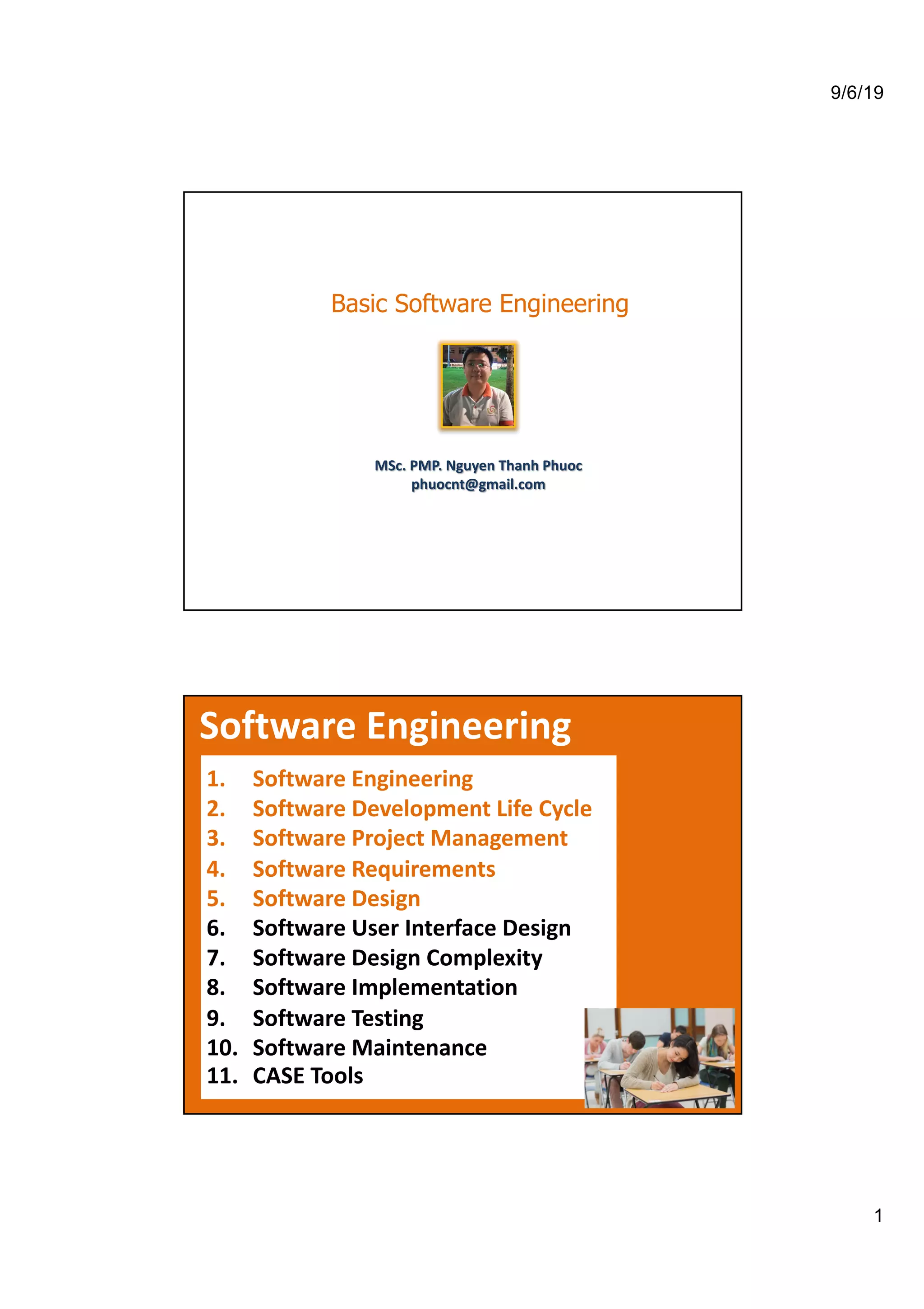Basic Software Engineering v1.0 | PDF