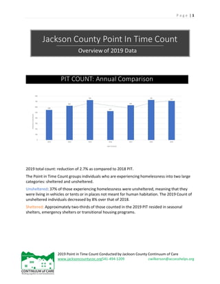 2019 point in time count overview 071819 rev | PDF