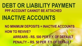 Public Provident Fund (PPF) | PPT