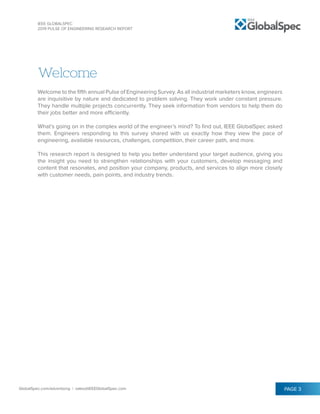 2019 Pulse of Engineering | IEEE GlobalSpec | PDF