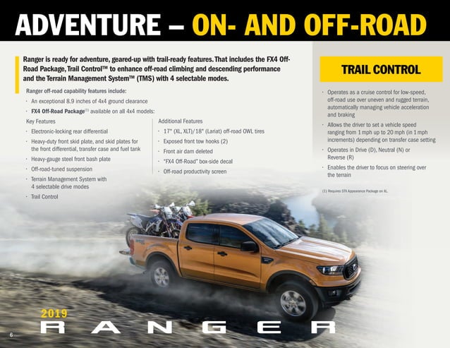 2019 ranger packaging_guide | PDF | Performance Cars | Auto Type