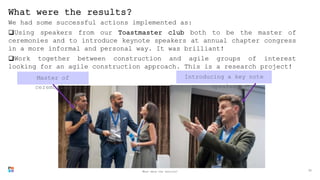 Creating synergy between different areas of volunteering using World Cafe Method (Volunteering ...