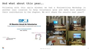 Creating synergy between different areas of volunteering using World Cafe Method (Volunteering ...