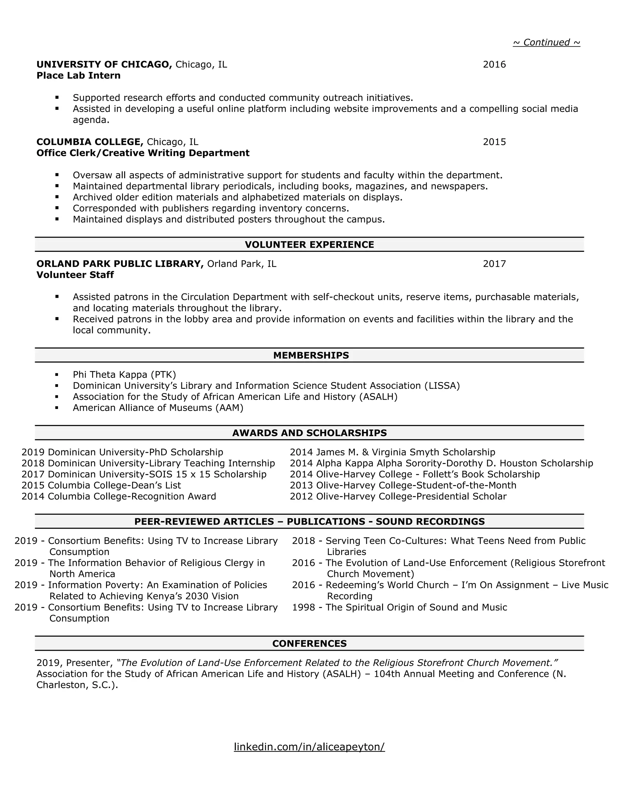 2020 Professional Resume | PDF | Education
