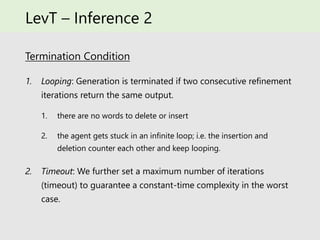 2019 Levenshtein Transformer | PDF